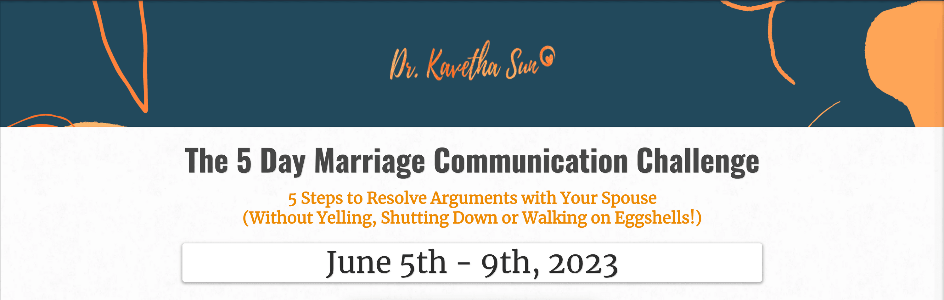 The Marriage Communication Challenge